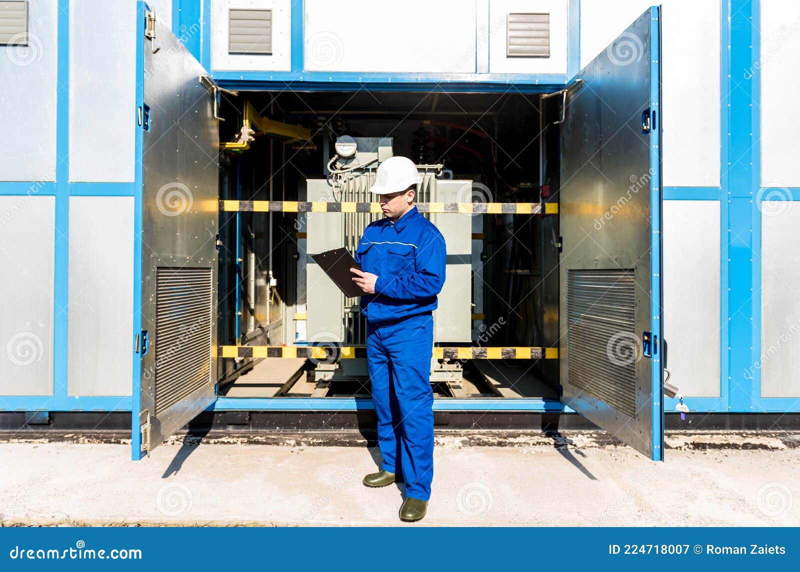 Execution of Electrical Measuring Works on the Power Transformer Stock ...