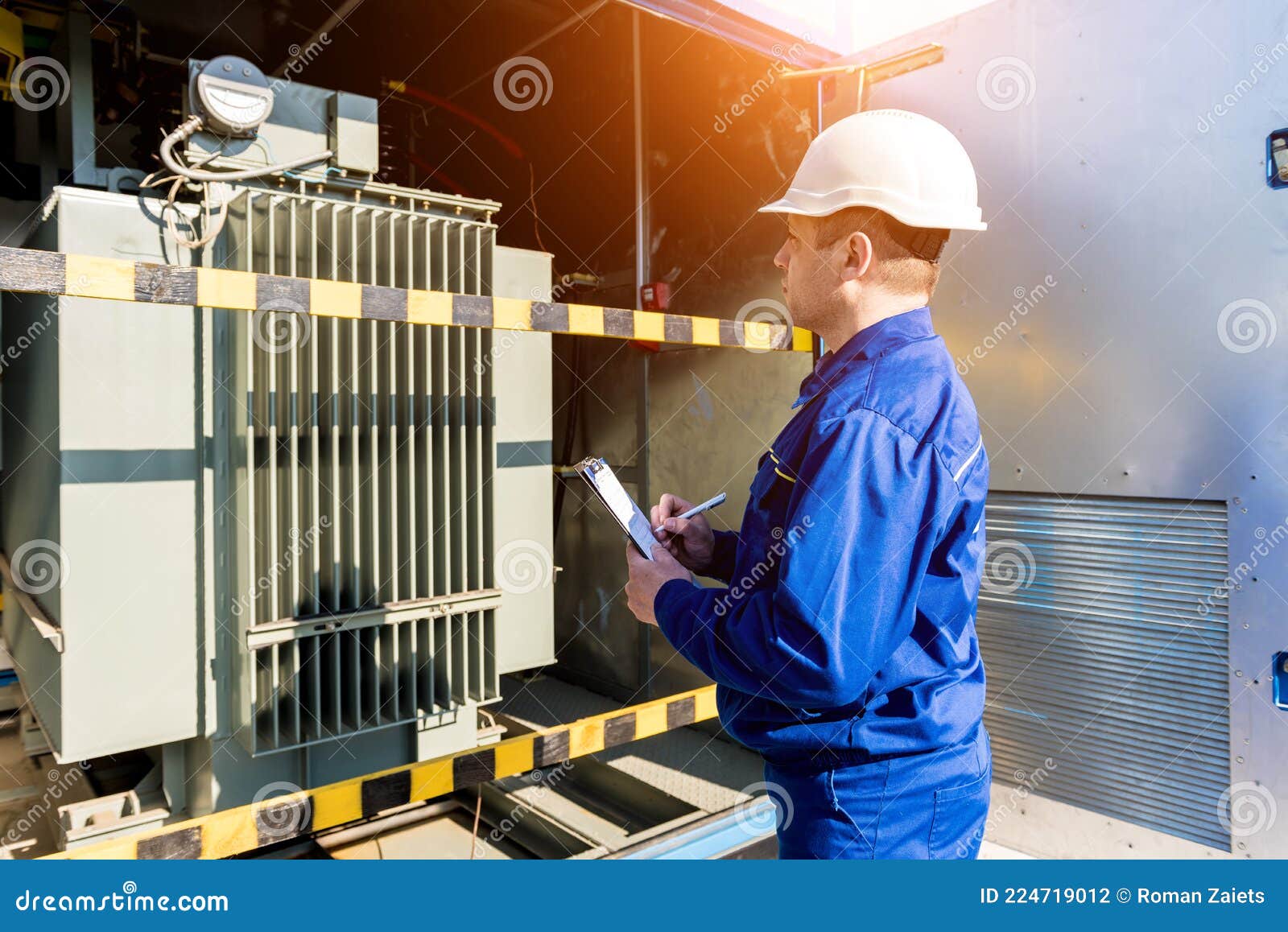 Execution of Electrical Measuring Works on the Power Transformer Stock ...