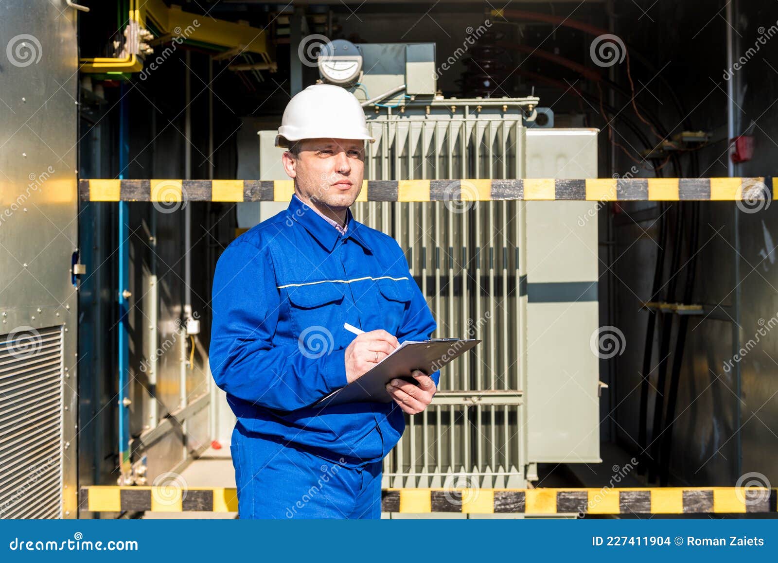 Execution of Electrical Measuring Works on the Power Transformer Stock ...