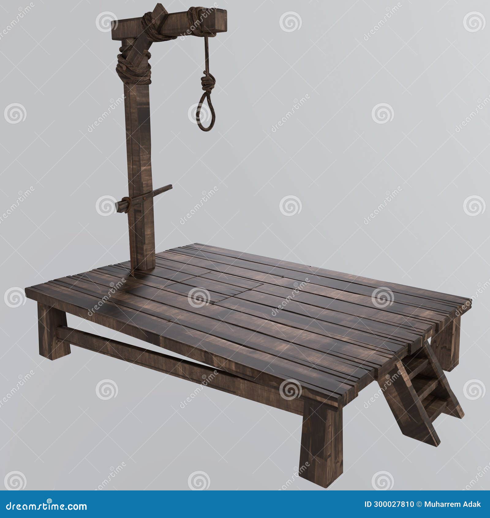 Execution Mechanism Isolated On White Background Stock Illustration | CartoonDealer.com #300027799