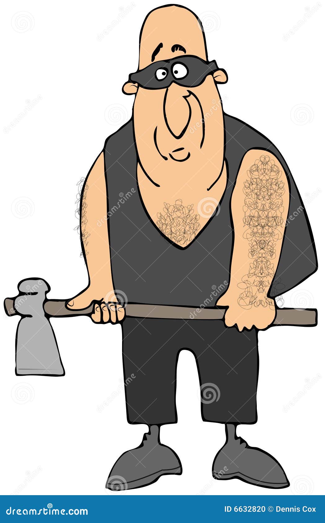 The Executioner stock illustration. Illustration of kill - 6632820
