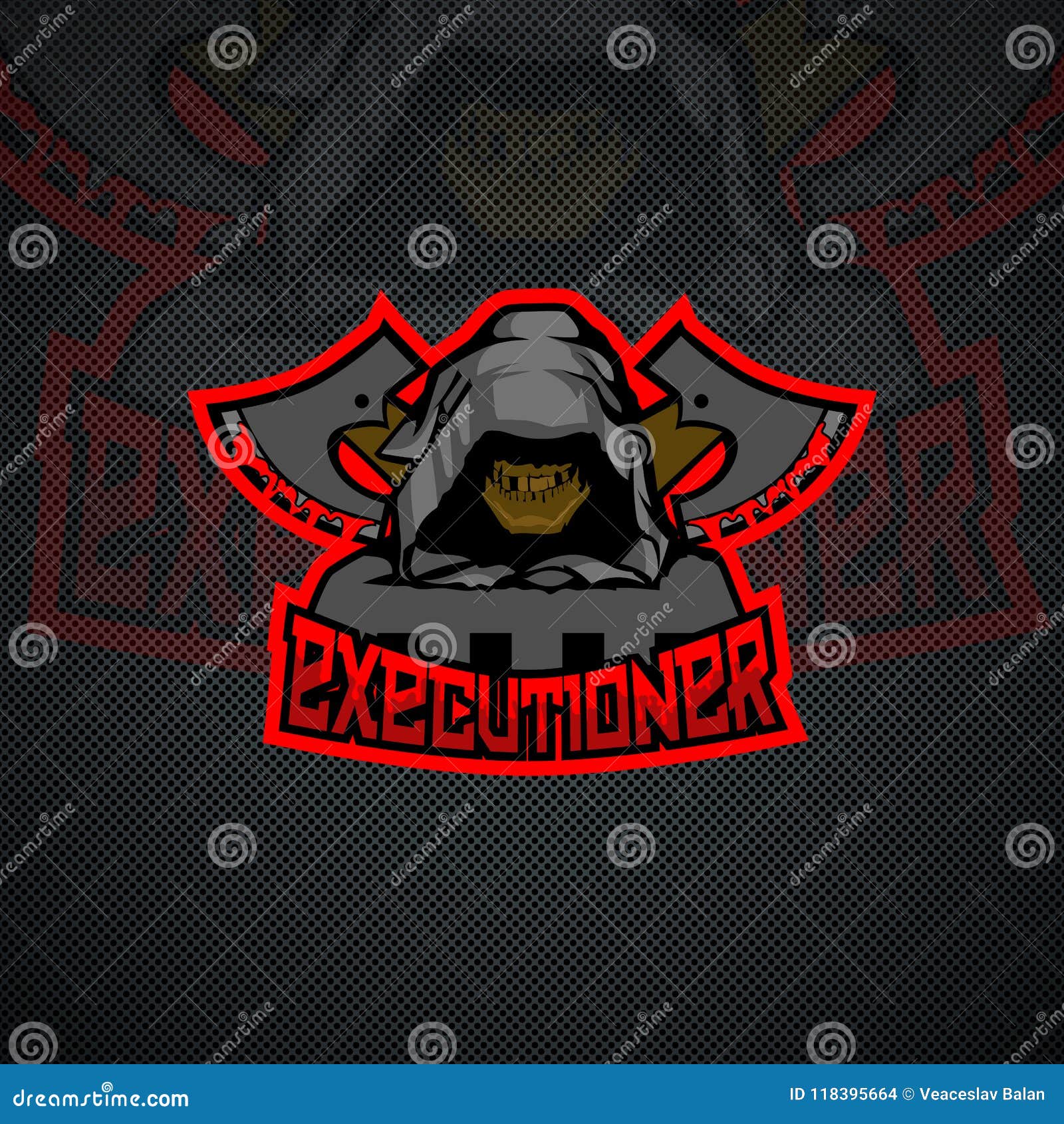 Executioner logo template. stock vector. Illustration of ancient ...