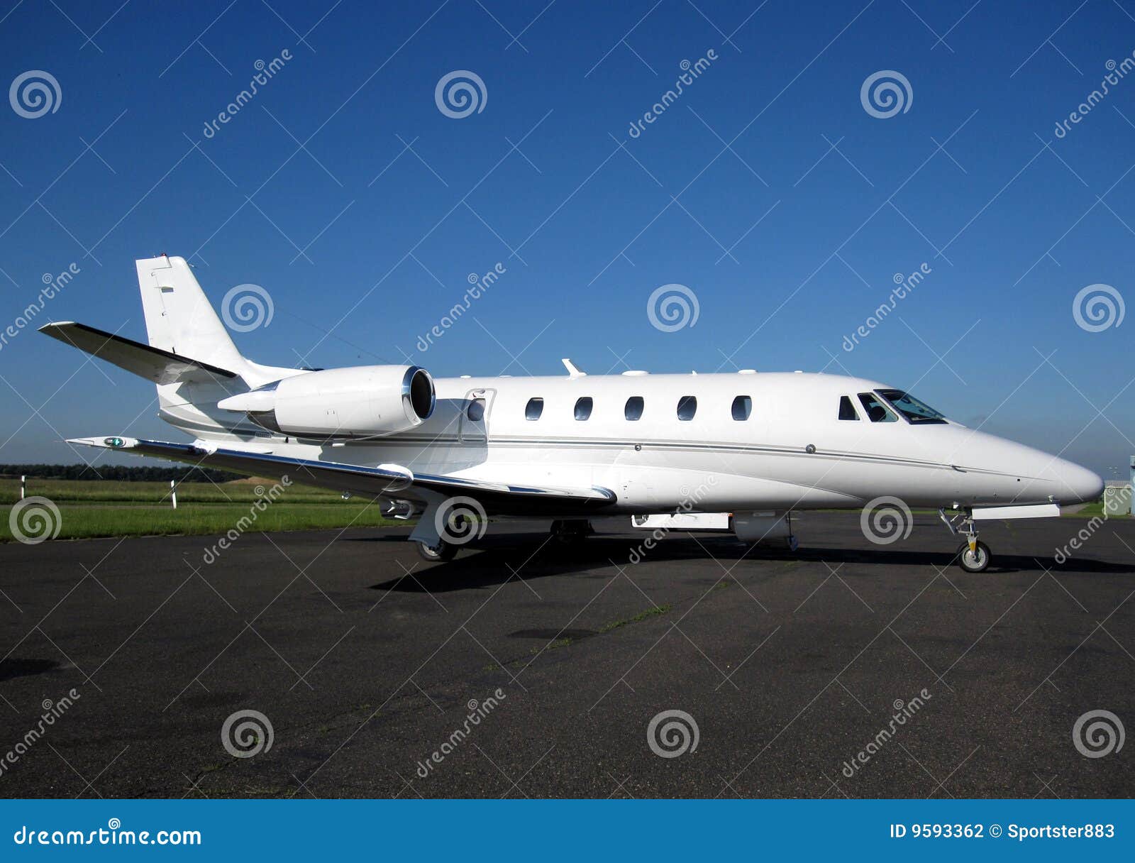 Executive Aircraft stock photo. Image of aviation, luxury - 9593362