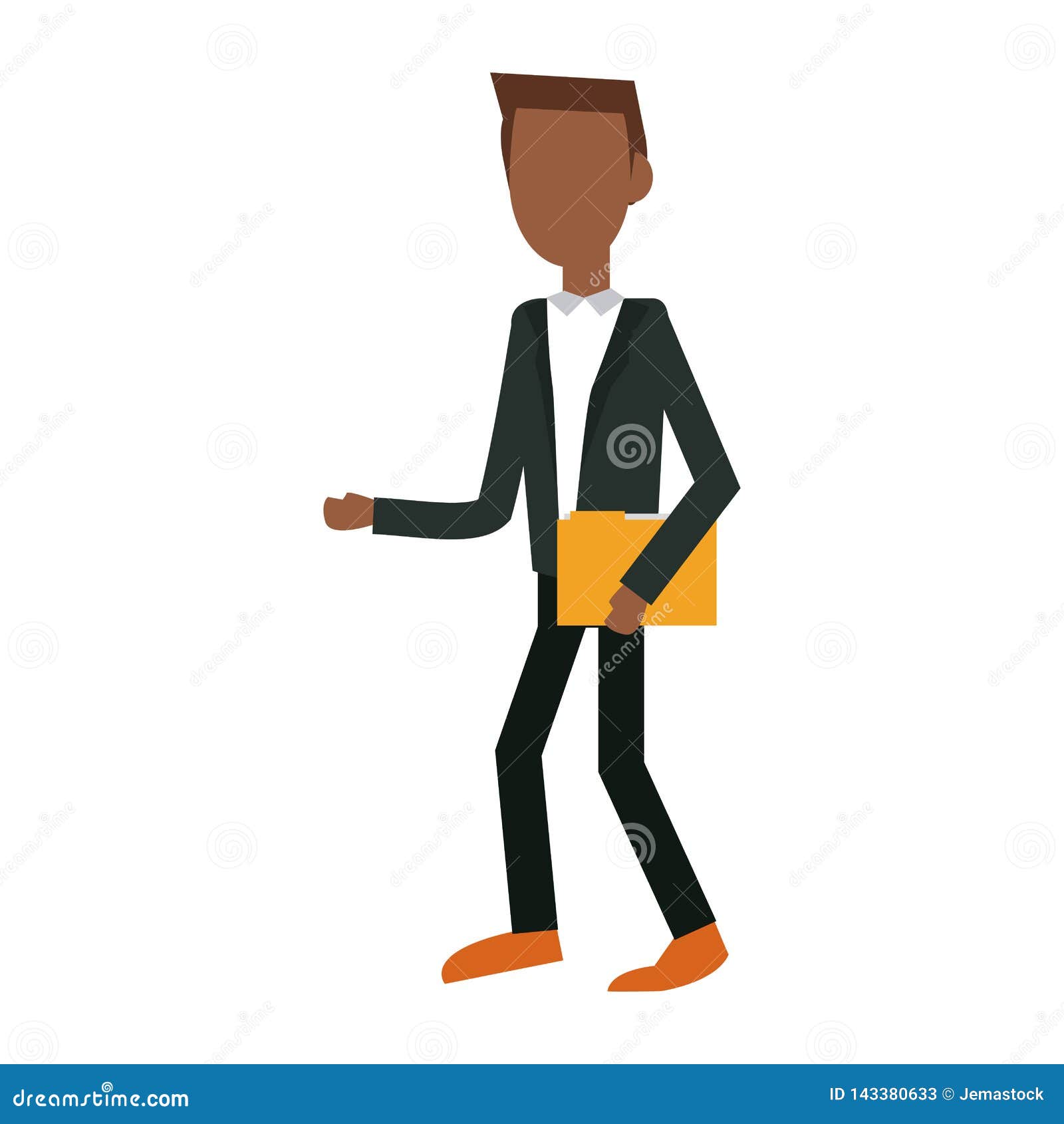 Executive Businessman Avatar Stock Vector - Illustration of resources ...