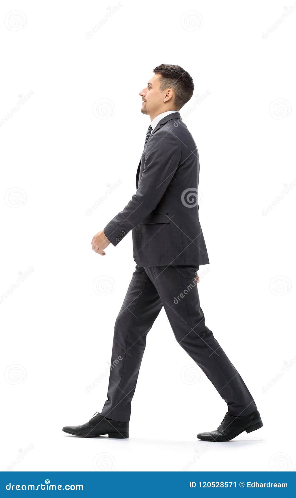 Executive Businessman is Moving Forward Confidently Stock Image - Image ...