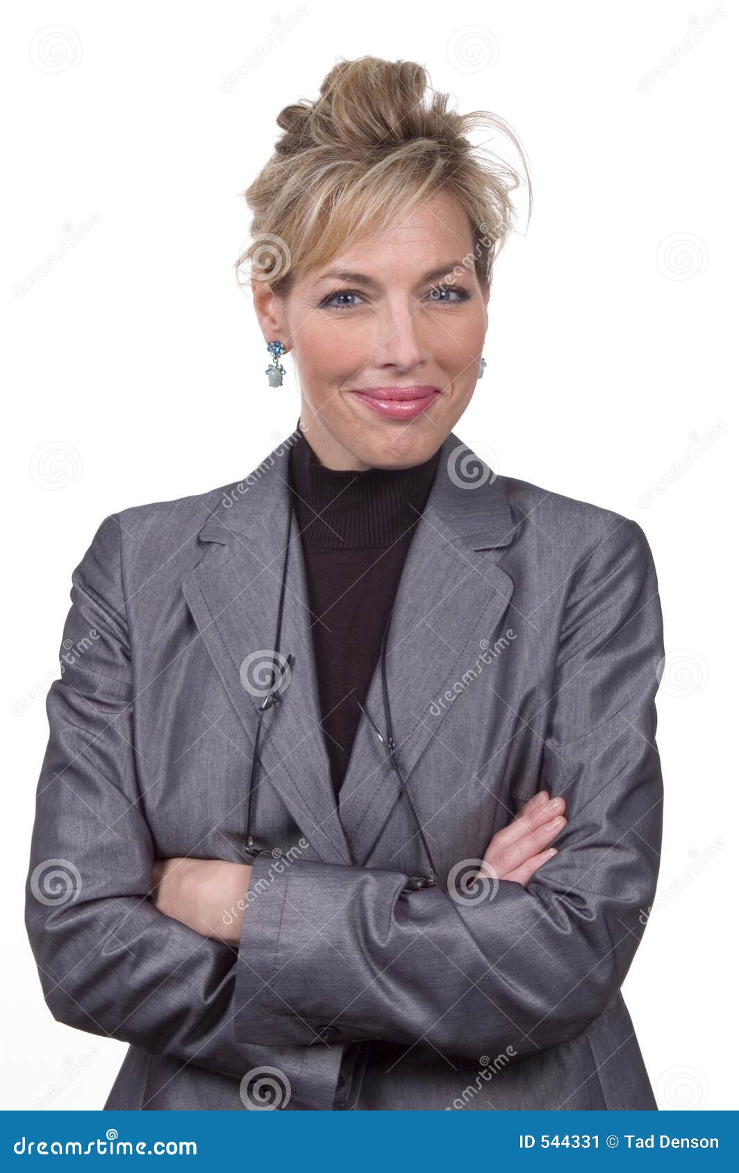 Executive businesswoman stock image. Image of blond, corporate - 544331