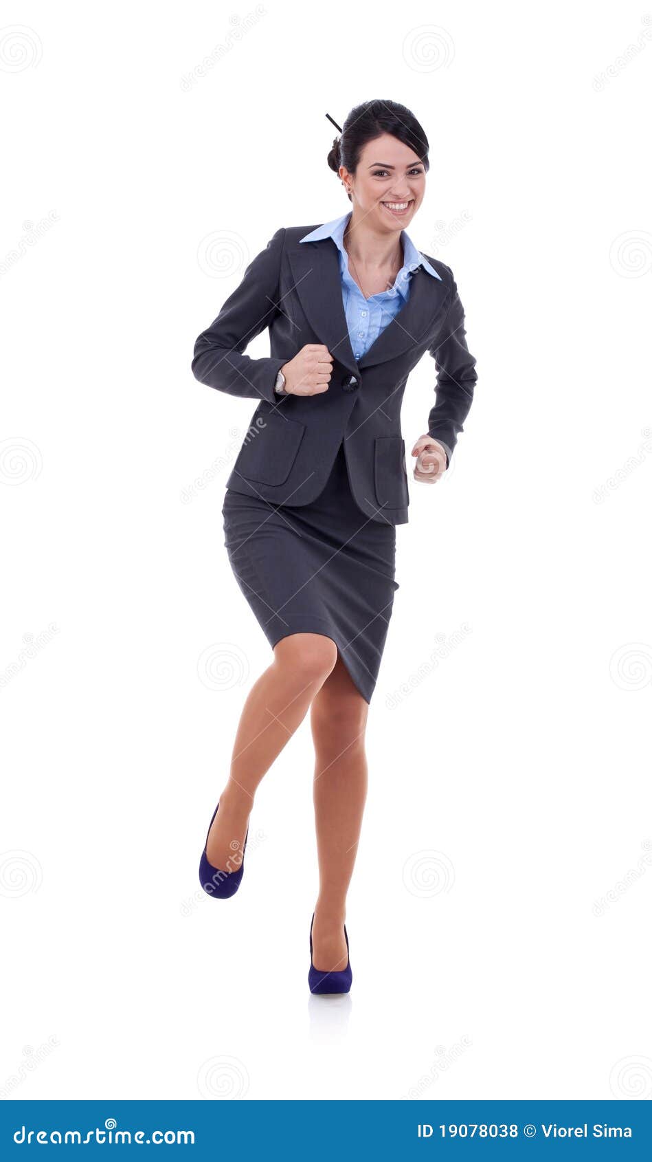 Executive Celebrating and Dancing Stock Photo - Image of attractive ...