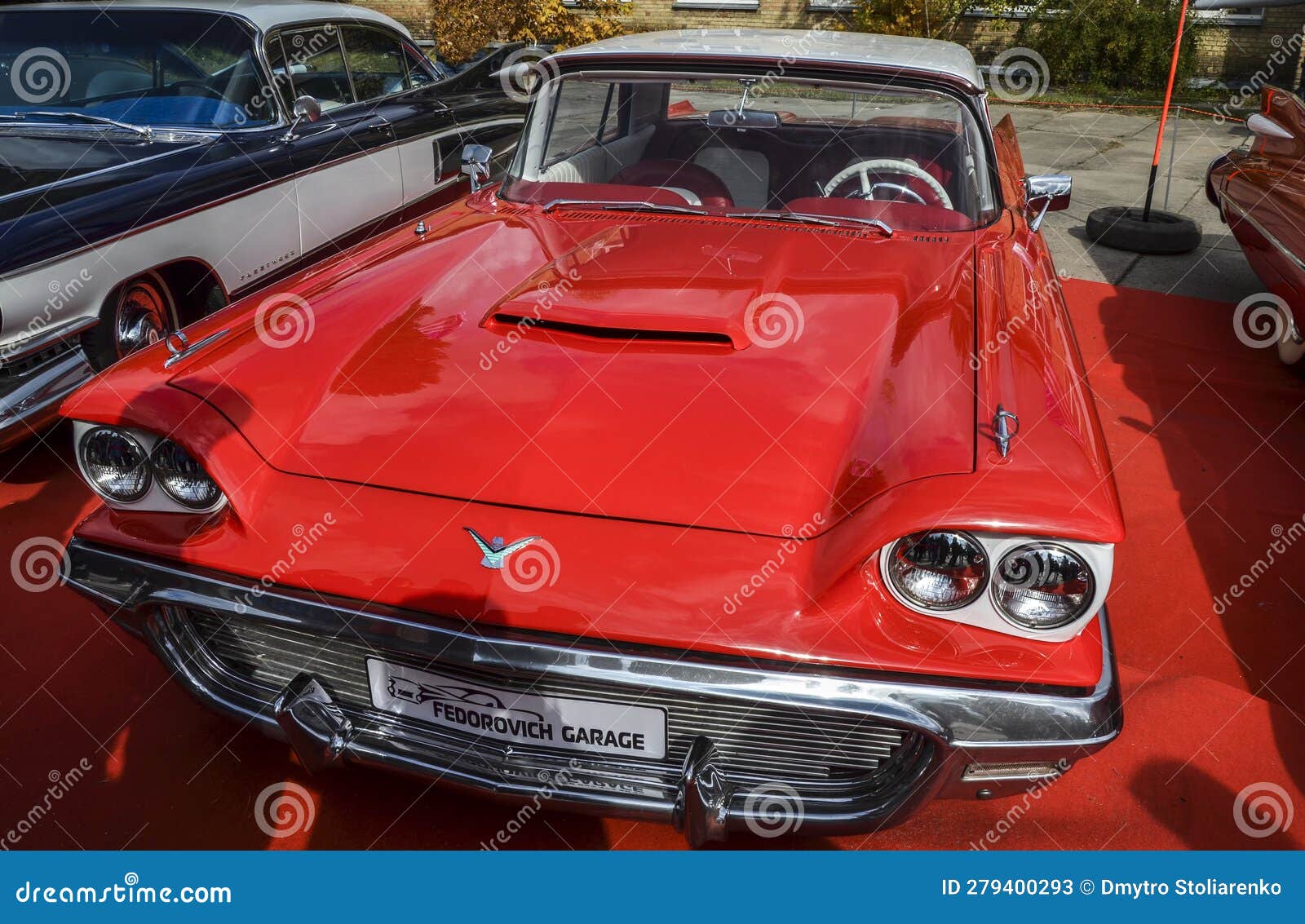 Executive Four-seat Coupe Ford Thunderbird with a Powerful Seven-liter ...