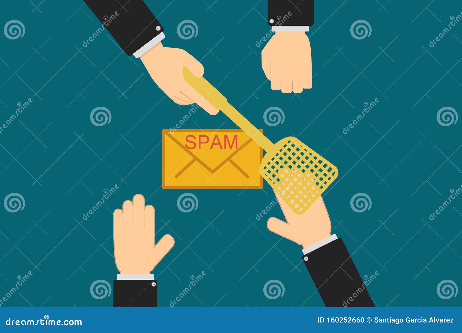 Employee Receiving Lot Of Paperwork. Cartoon Vector | CartoonDealer.com ...
