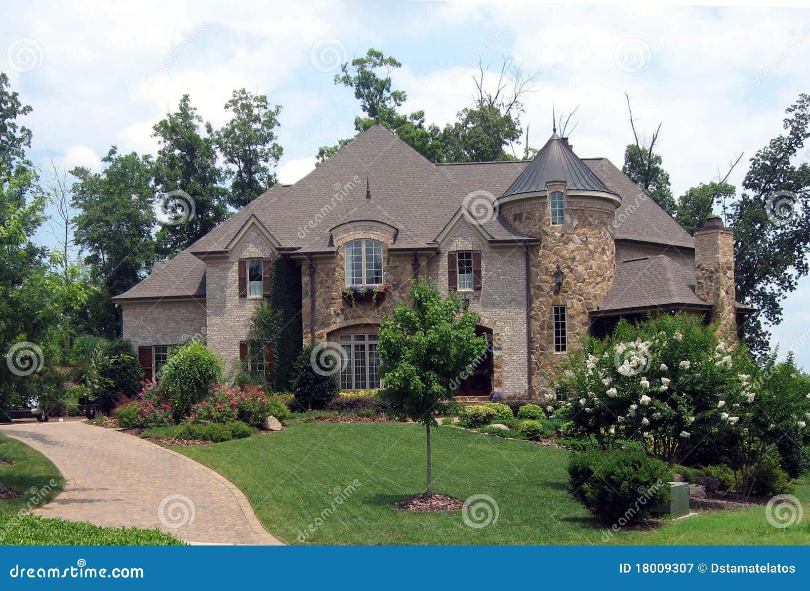 Executive Home stock image. Image of residence, luxury - 18009307