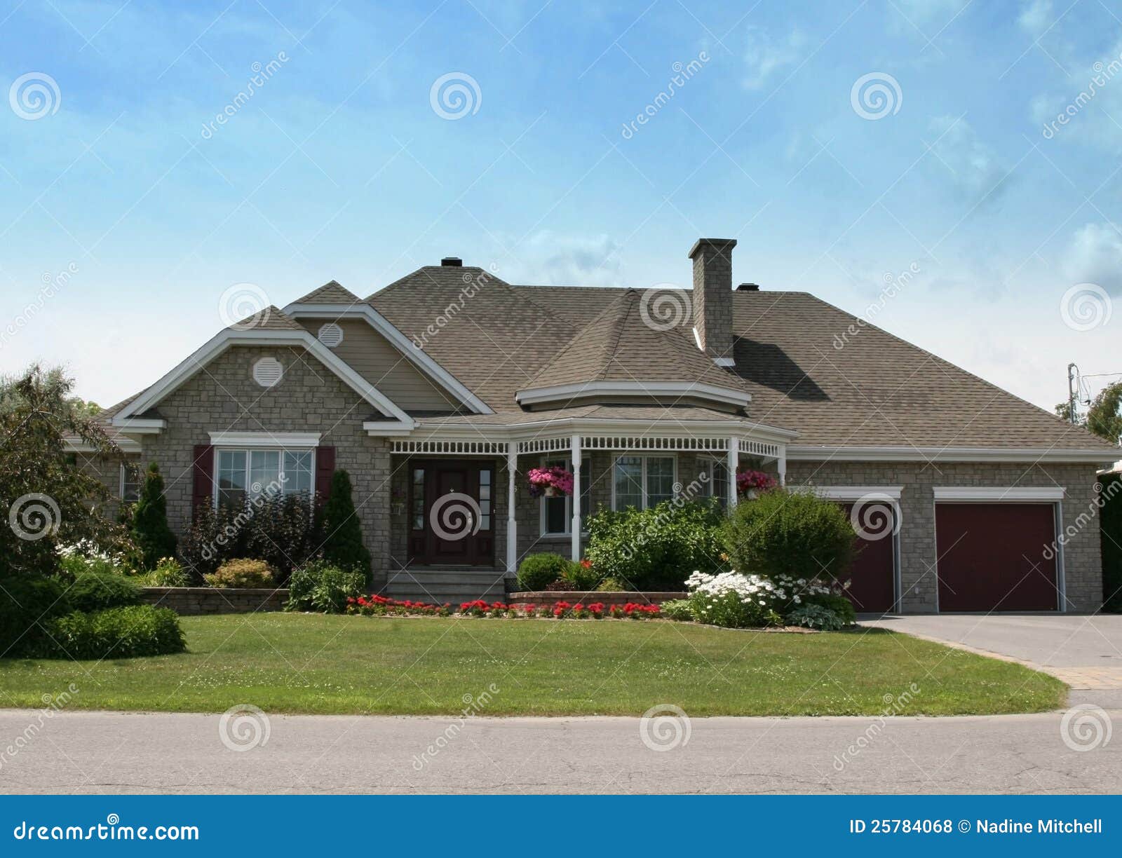 Executive house stock photo. Image of roof, roomy, prestige - 25784068