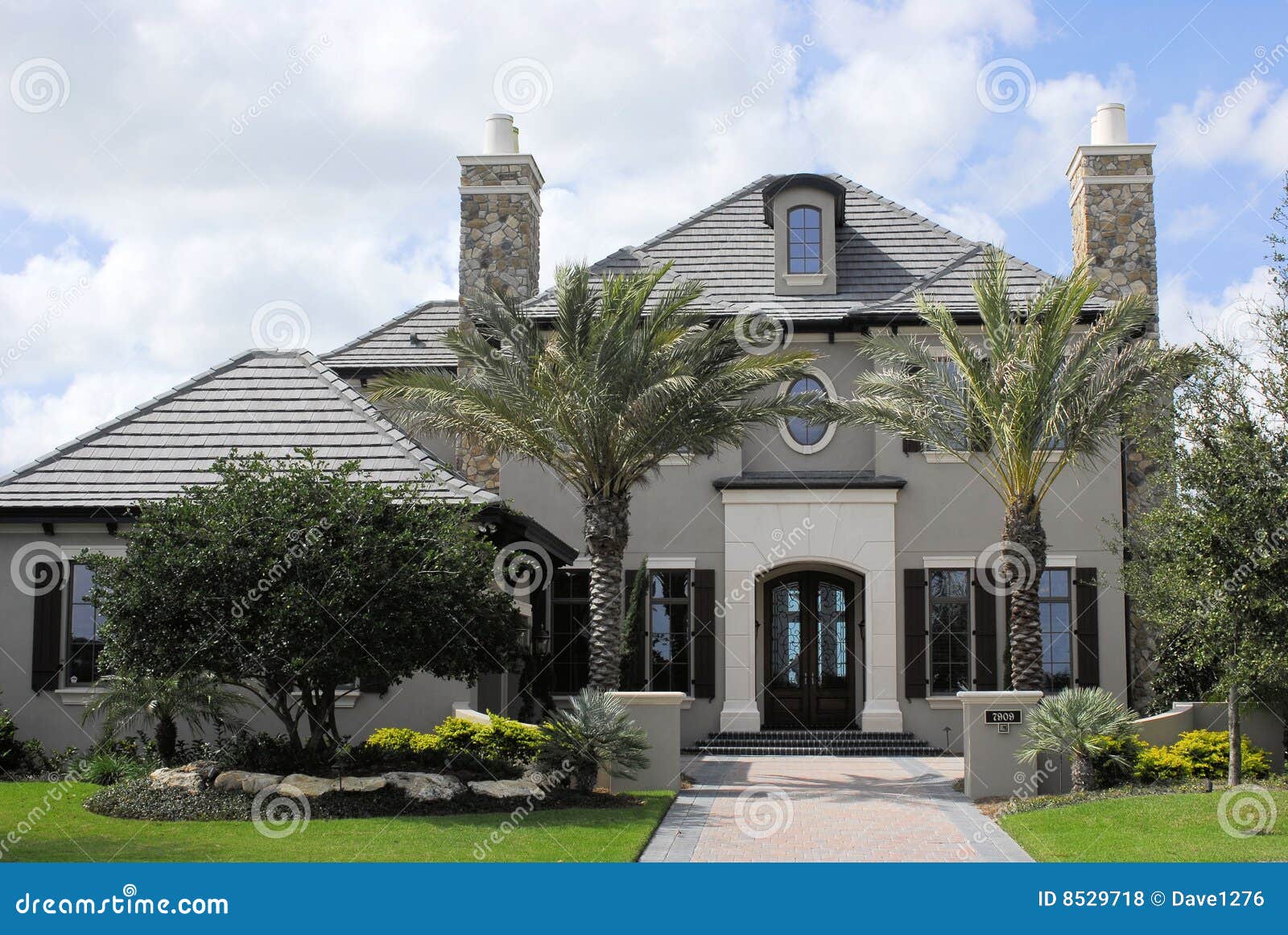 Executive House stock photo. Image of home, subdivision - 8529718