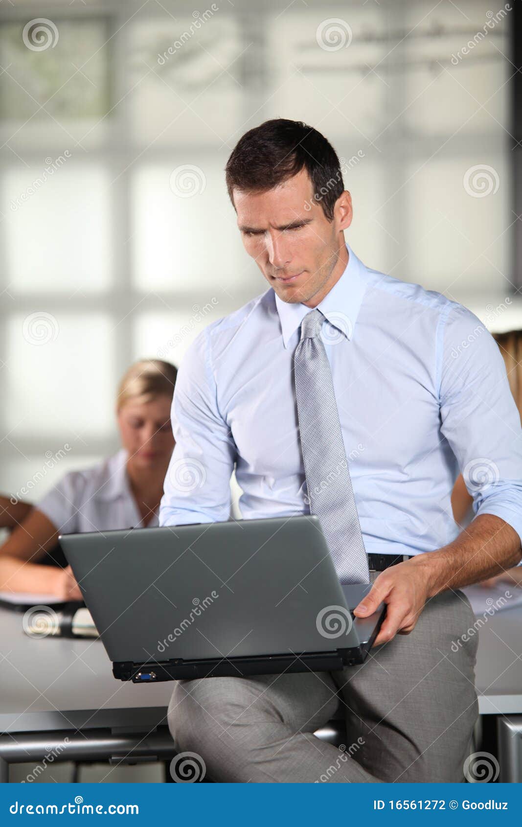 Executive man in office stock photo. Image of businessman - 16561272