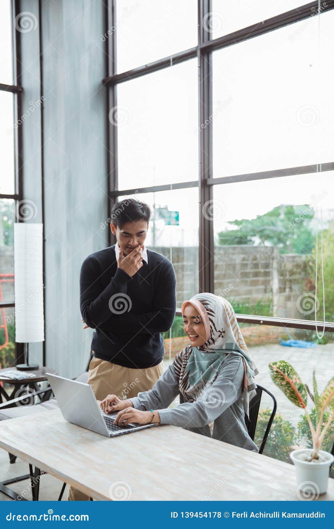 Executive Mentor Explaining Intern Stock Photo - Image of project ...