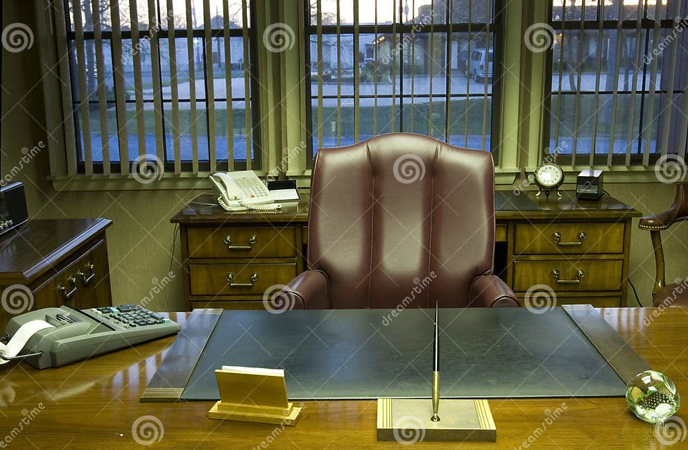 Executive office stock image. Image of corporate, design - 2293373
