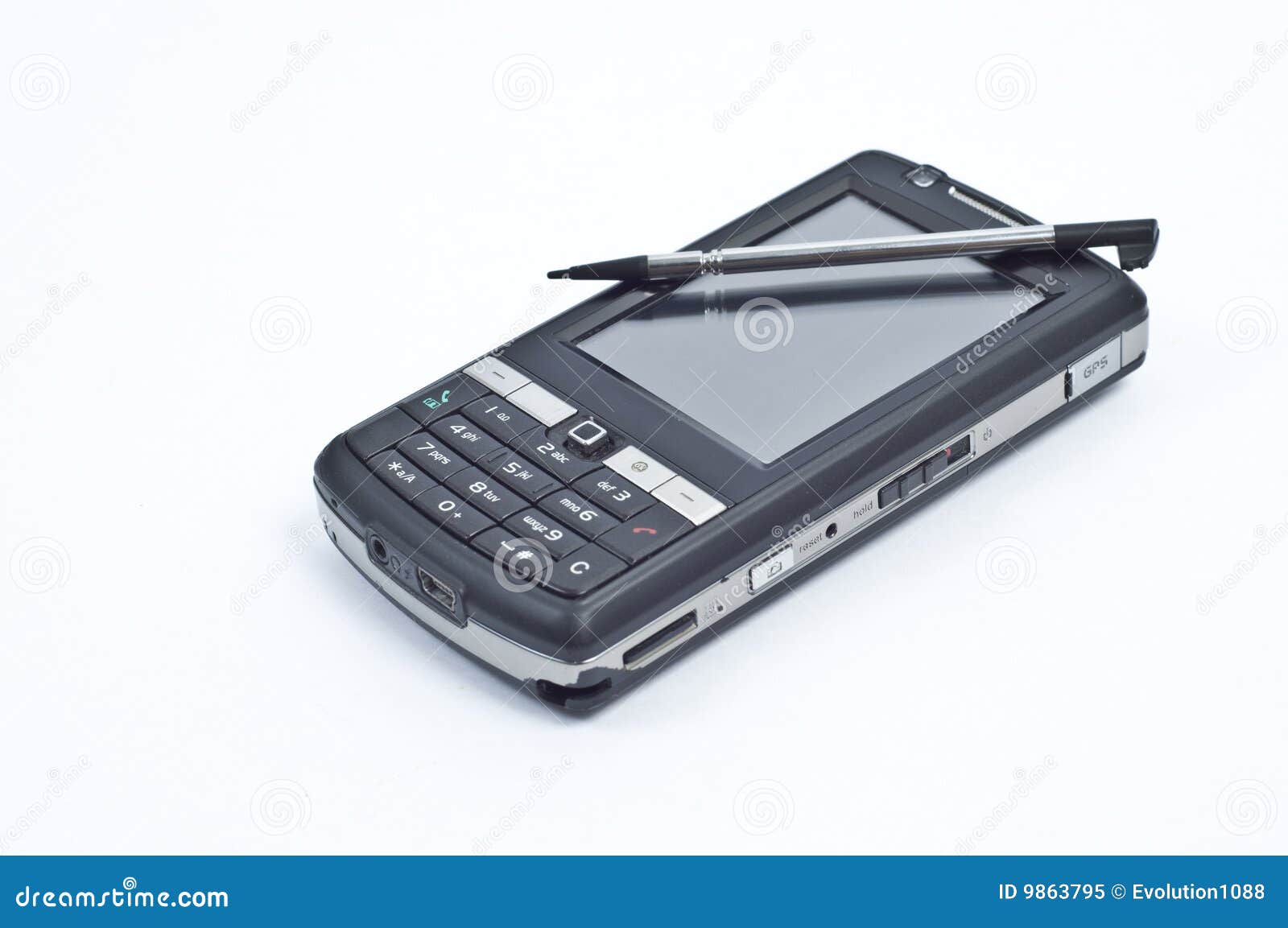 Executive PDA Phone stock image. Image of mobile, industry - 9863795