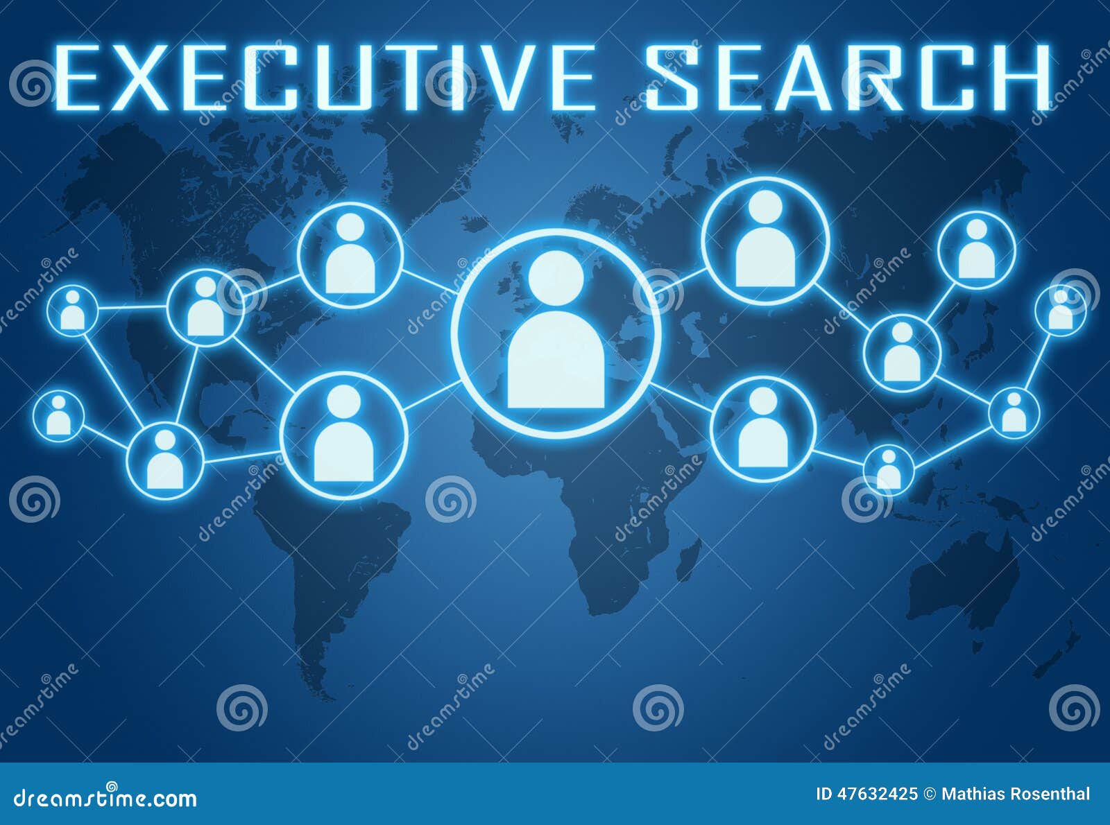 Executive Search stock illustration. Illustration of business - 47632425