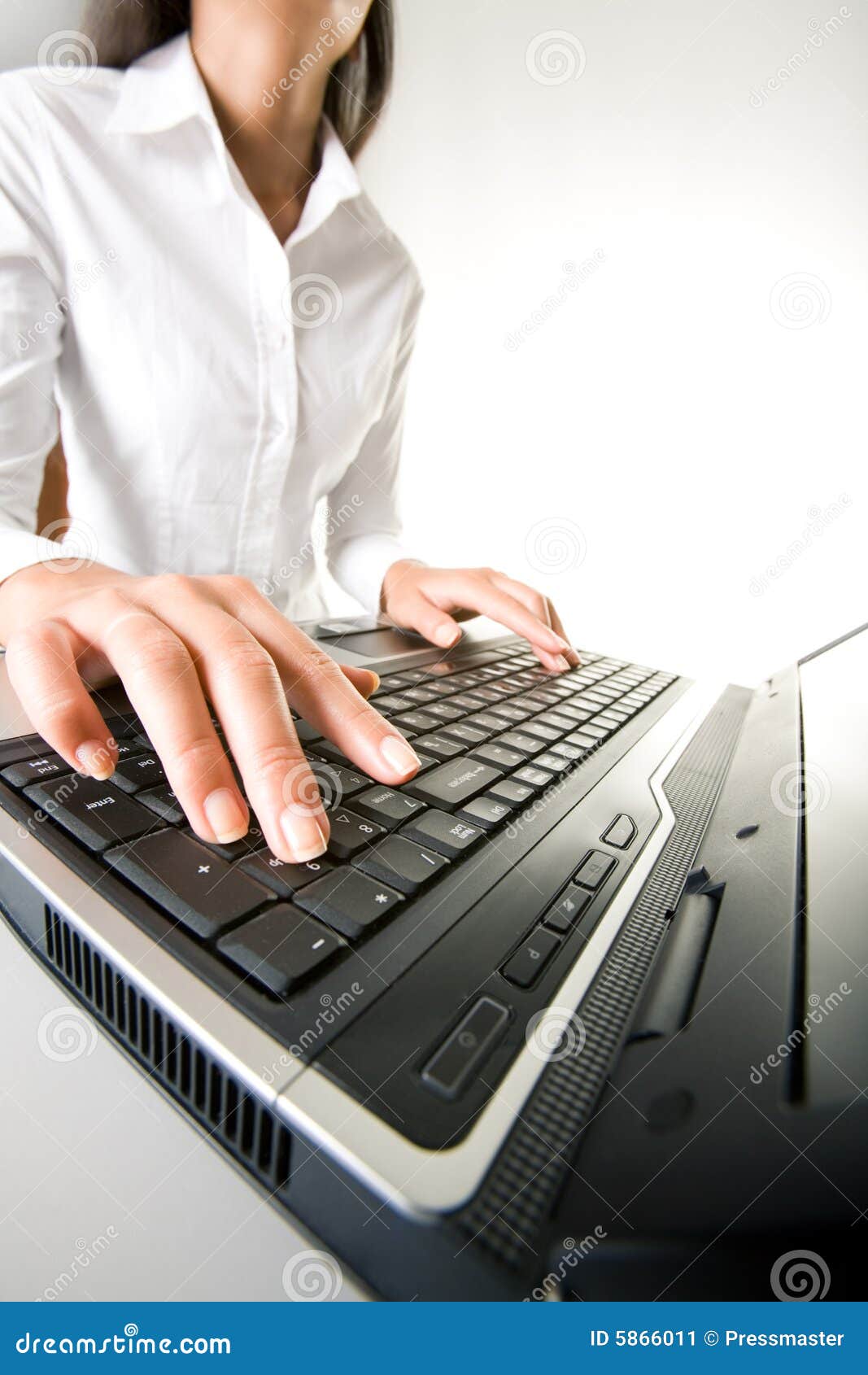 Executive secretary stock image. Image of keypad, female - 5866011