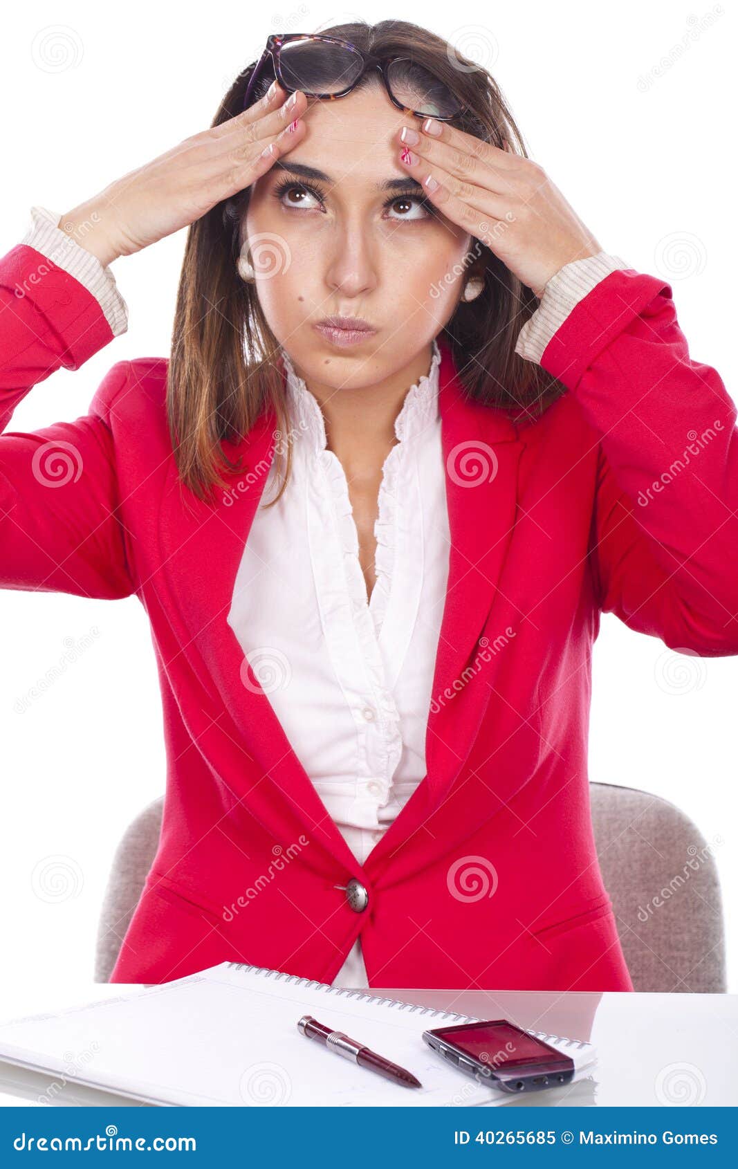 Executive secretary stock image. Image of adult, business - 40265685