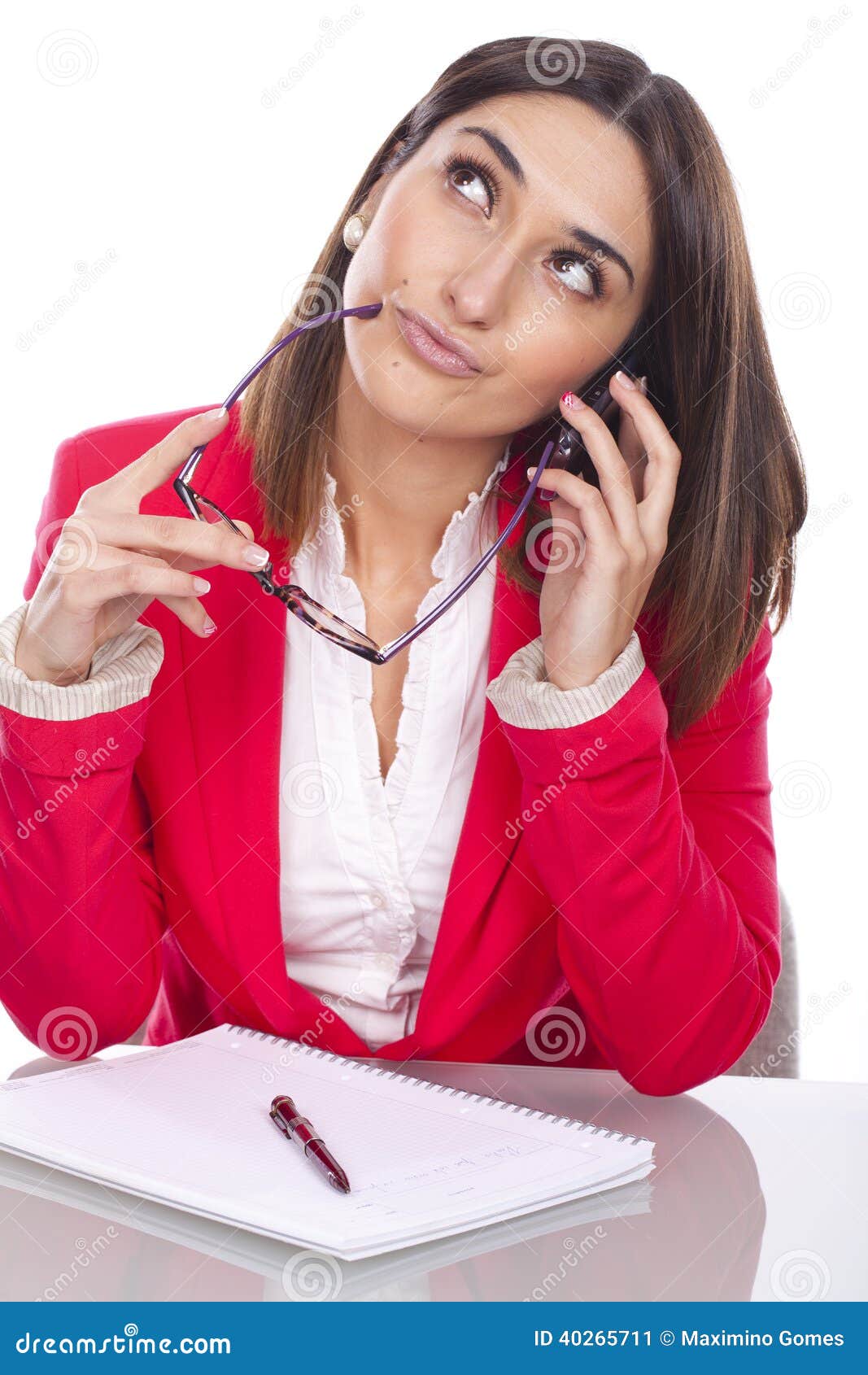 Executive secretary stock image. Image of expressing - 40265711