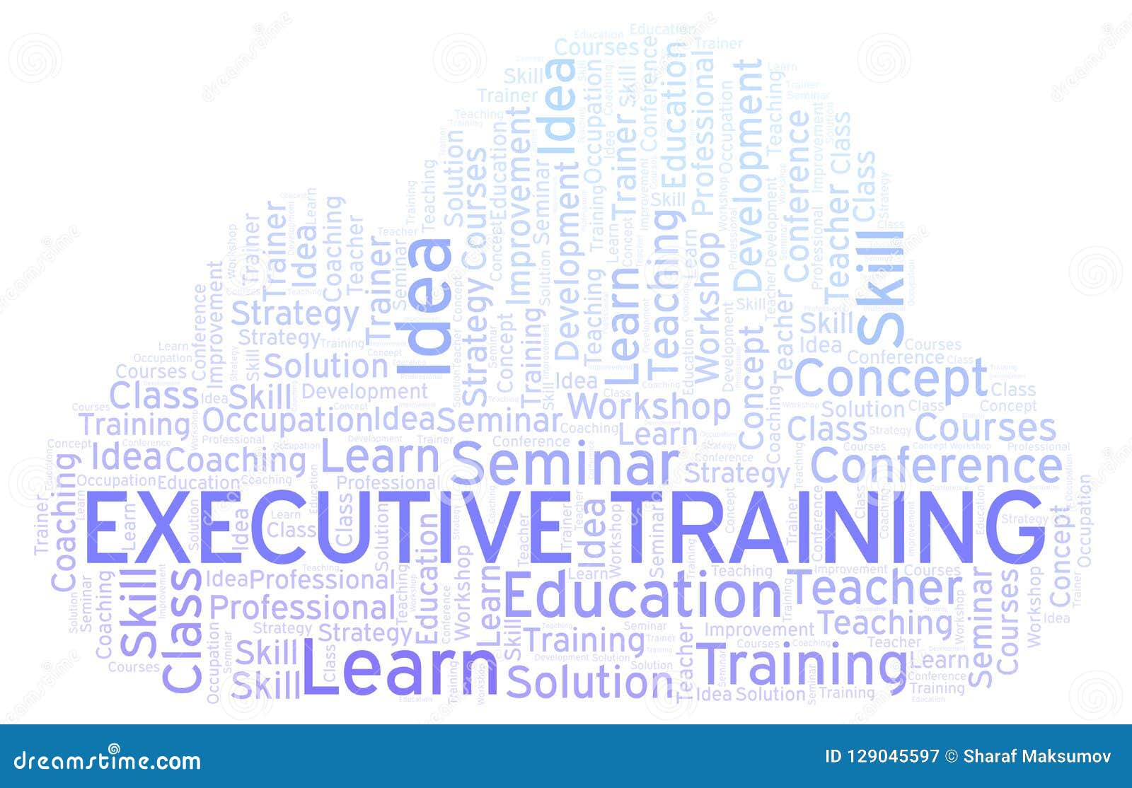 Executive Training Line Icons Collection. Leadership, Management ...