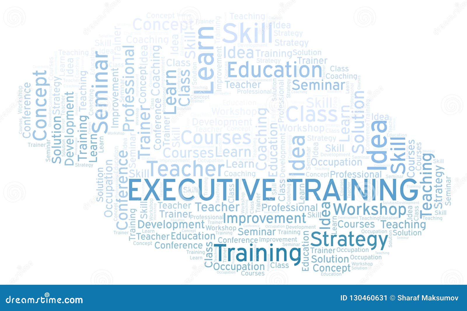 Executive Training Line Icons Collection. Leadership, Management ...