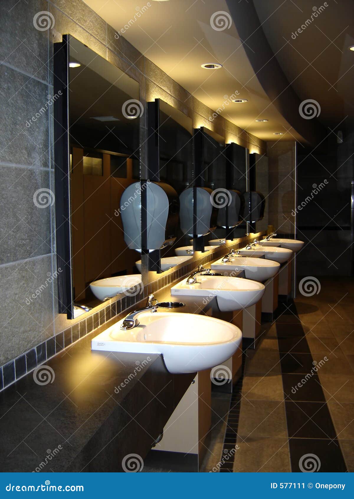Executive Washroom stock image. Image of bath, women, member - 577111