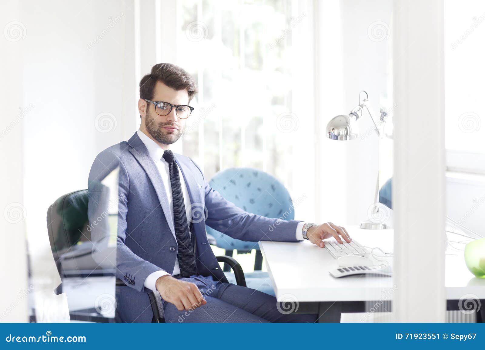 Executive Young Professional Man Stock Image - Image of people ...
