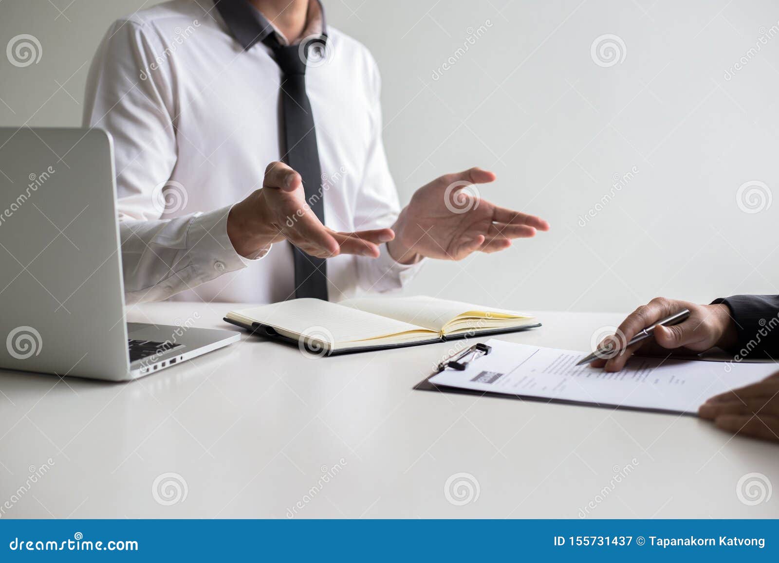 Executives are Interviewing Job Applicants and Preliminary Background ...