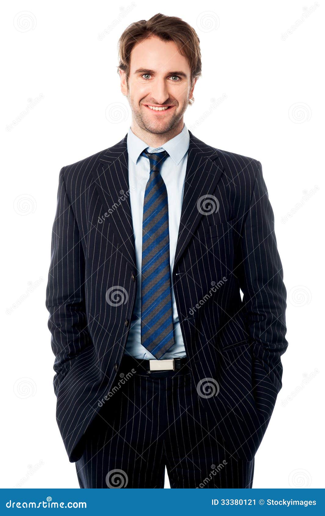 Executivo Empresarial Masculino Bem Vestido Imagem de Stock - Imagem de ...