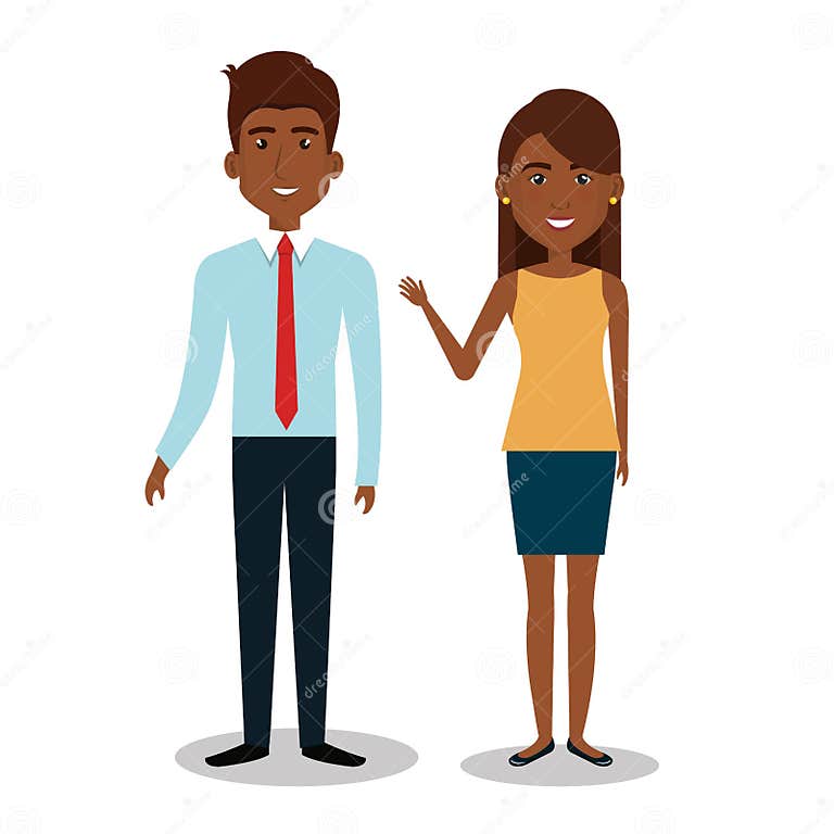 Executivos Do ícone Dos Avatars Ilustração Stock - Ilustração de estilo ...