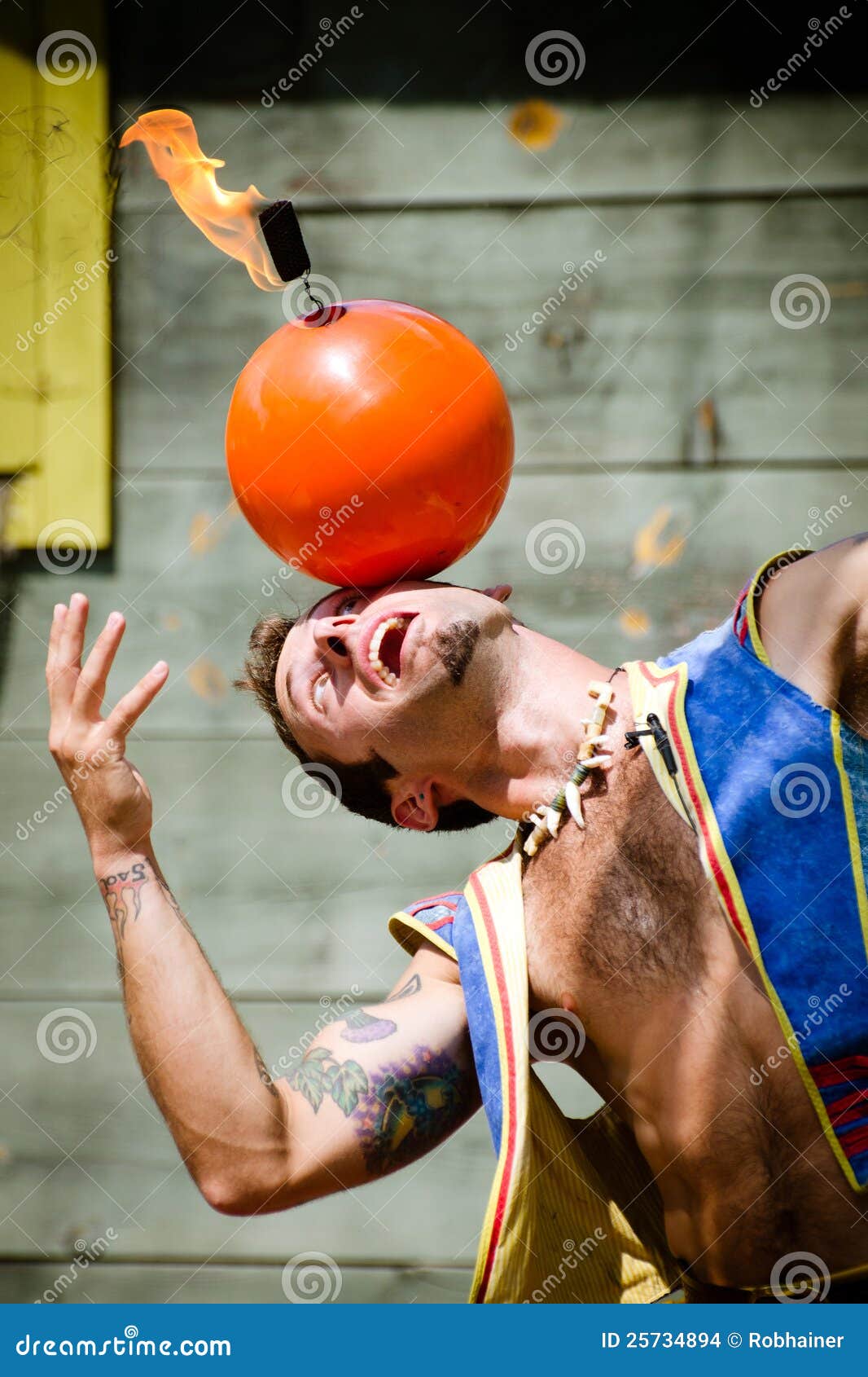 Executor No Festival Do Renascimento Imagem de Stock Editorial - Imagem ...