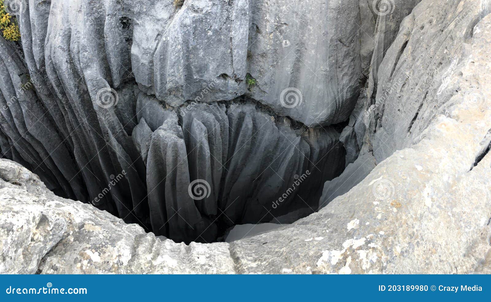 Exemplary Natural Wonder from Dangerous, Deep and Tectonic Rock ...