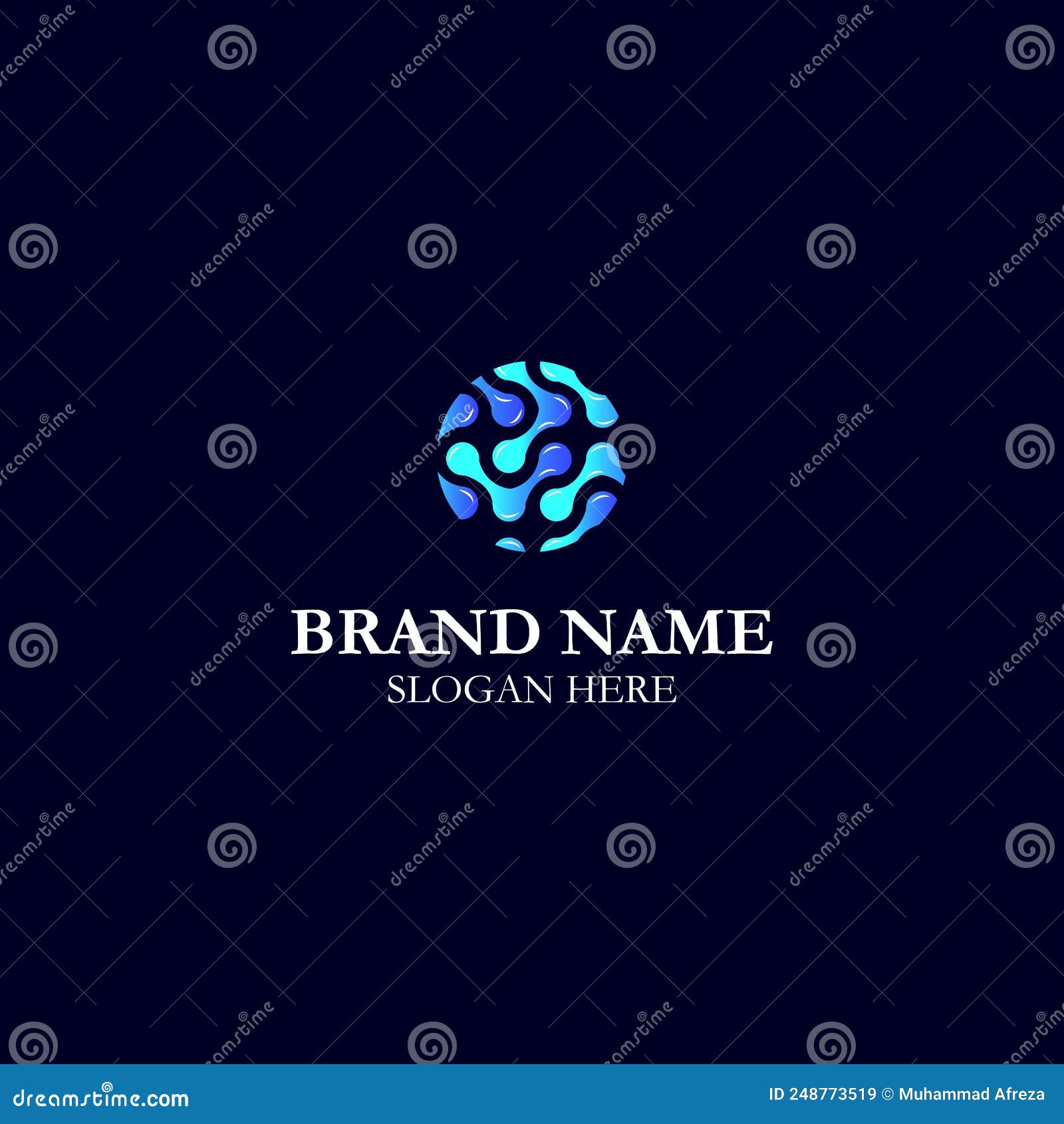 Exemple De Logo 3d Vectoriel Simple Illustration de Vecteur ...