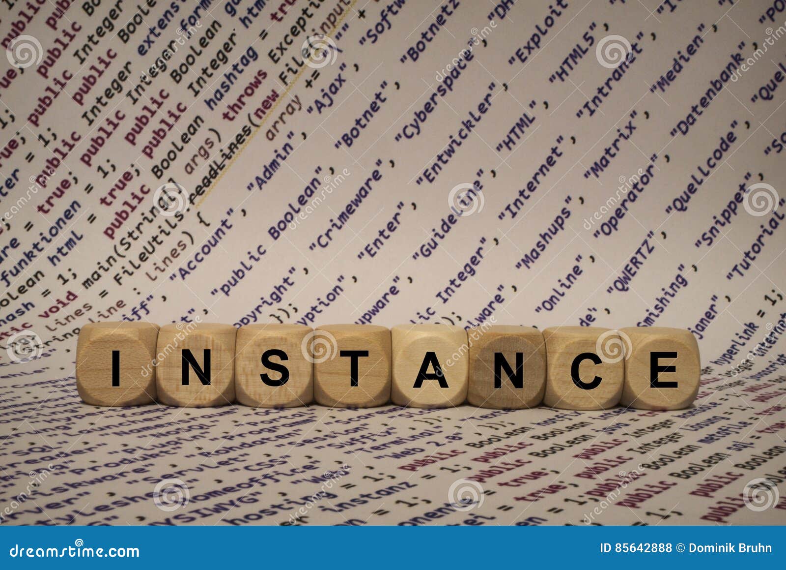 Exemplo - Cubo Com Letras E Palavras Do Computador, Software ...