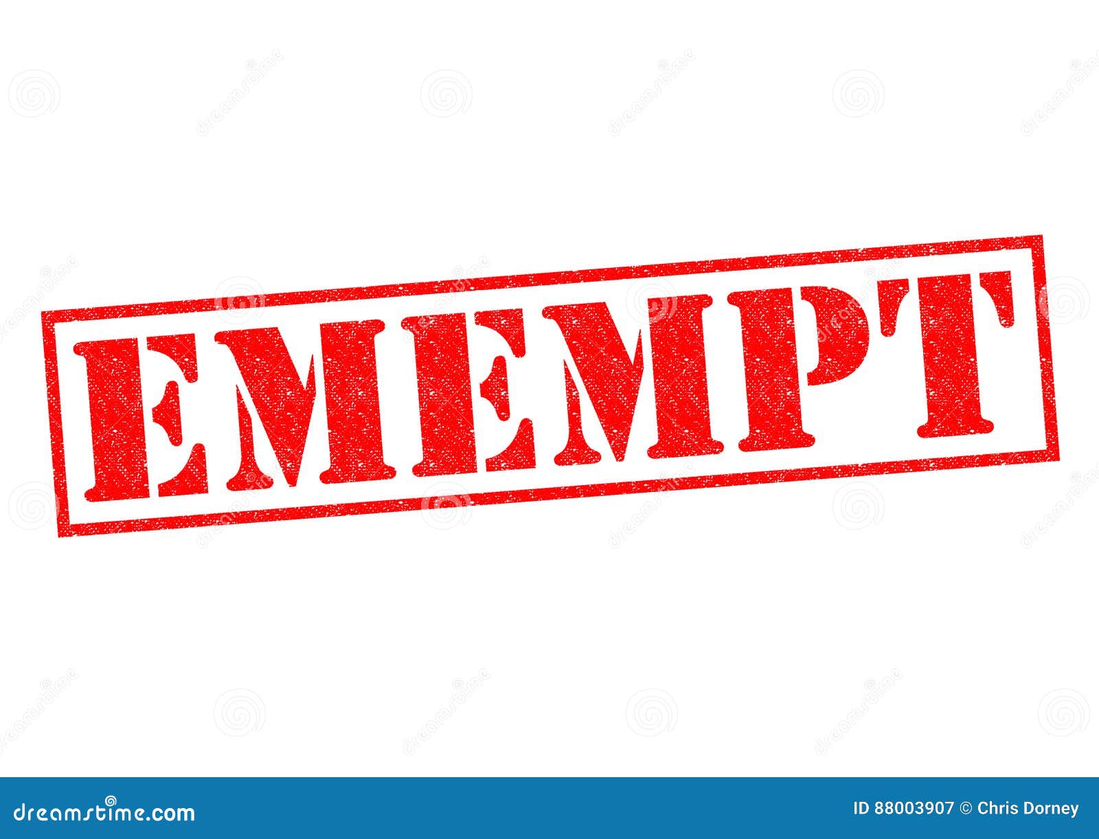 EXEMPT Royalty-Free Stock Photography | CartoonDealer.com #88003907
