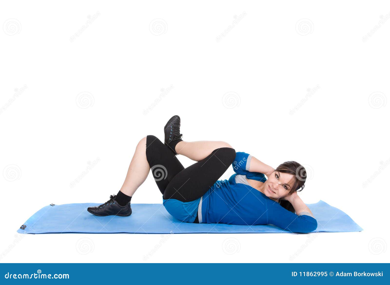 Exercise stock image. Image of balance, activity, caucasian - 11862995