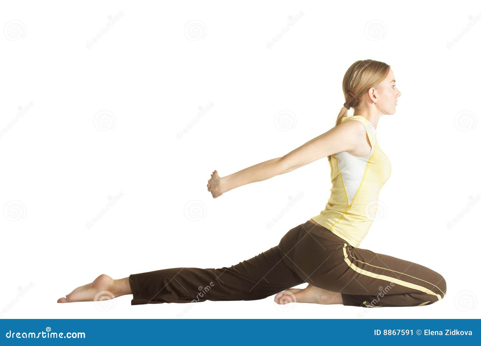 Exercise stock image. Image of isolated, beauty, healthy - 8867591