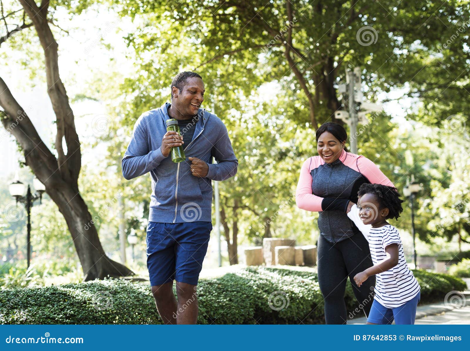 Exercise Activity Family Outdoors Vitality Healthy Stock Image - Image ...
