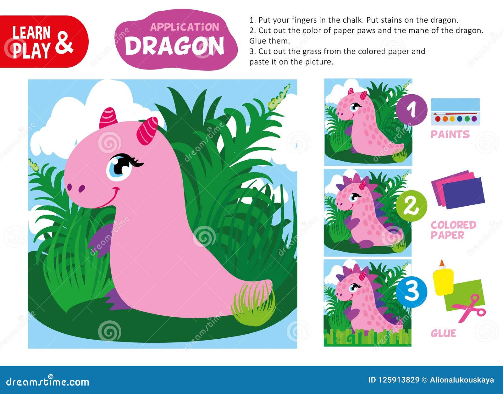 Exercise To Develop Color Perception And Drawing Skills For Children ...