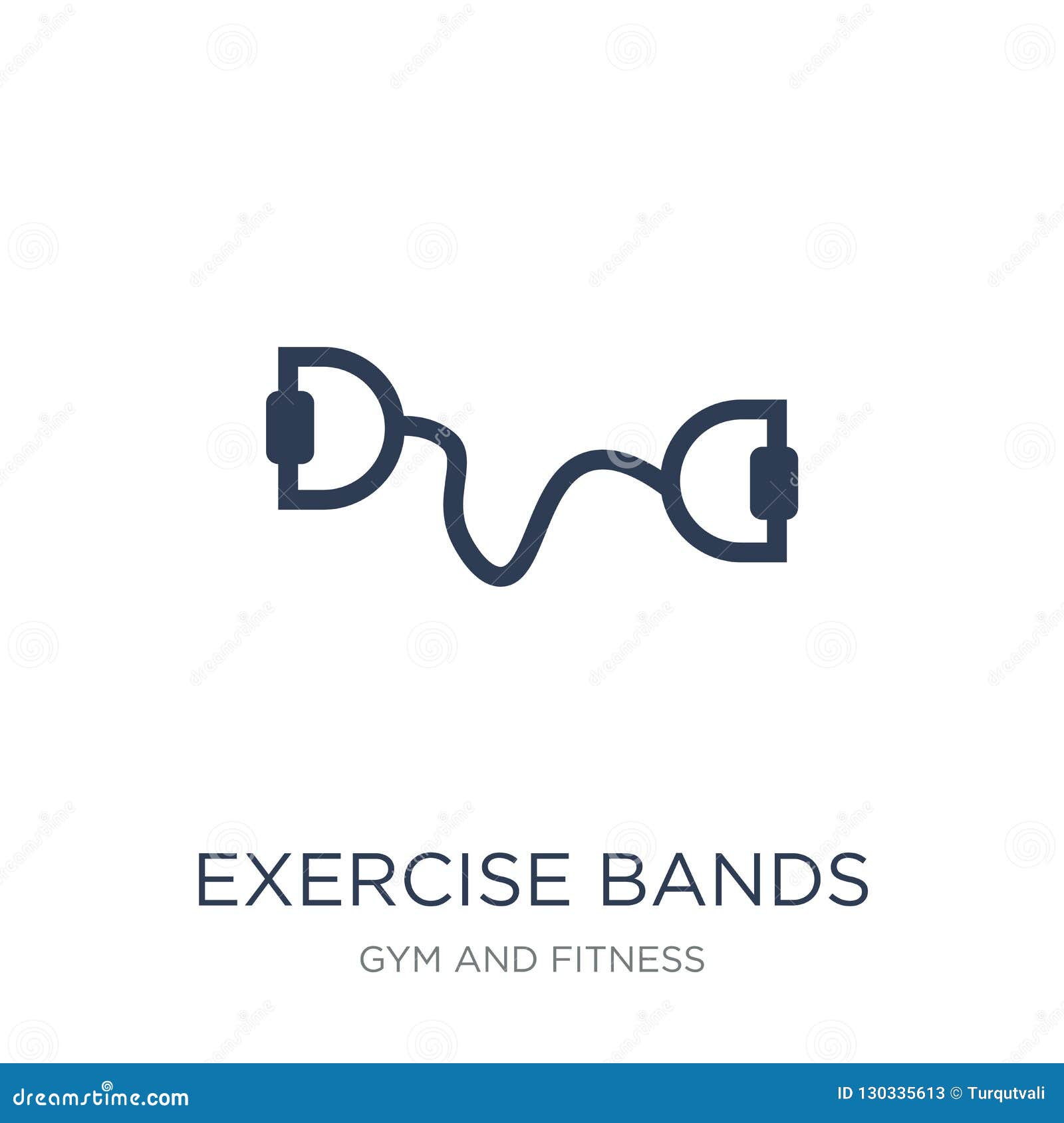 Exercise Bands Icon. Trendy Flat Vector Exercise Bands Icon on W Stock ... Exercise Bands Icon. Trendy Flat Vector Exercise Bands Icon on W Stock ...