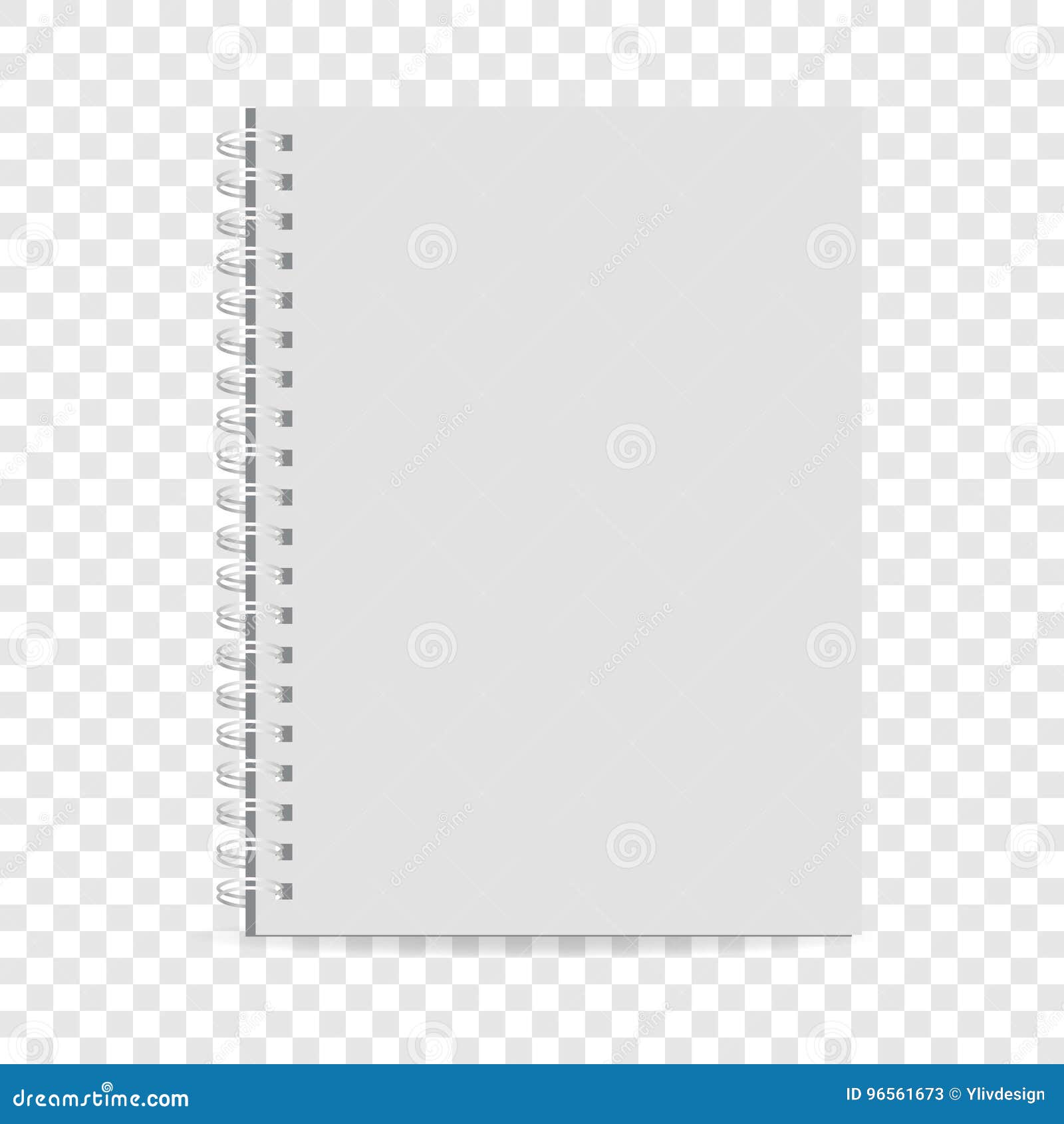 Exercise Book Icon, Realistic Style Stock Vector - Illustration of ...