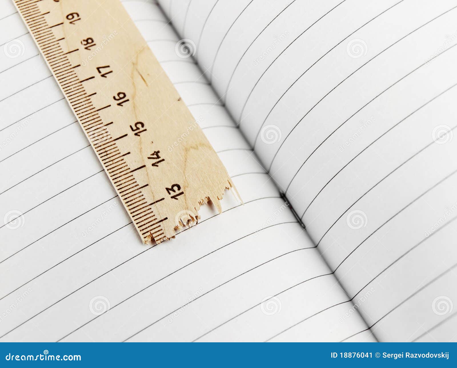 Exercise book and ruler stock image. Image of simplicity - 18876041