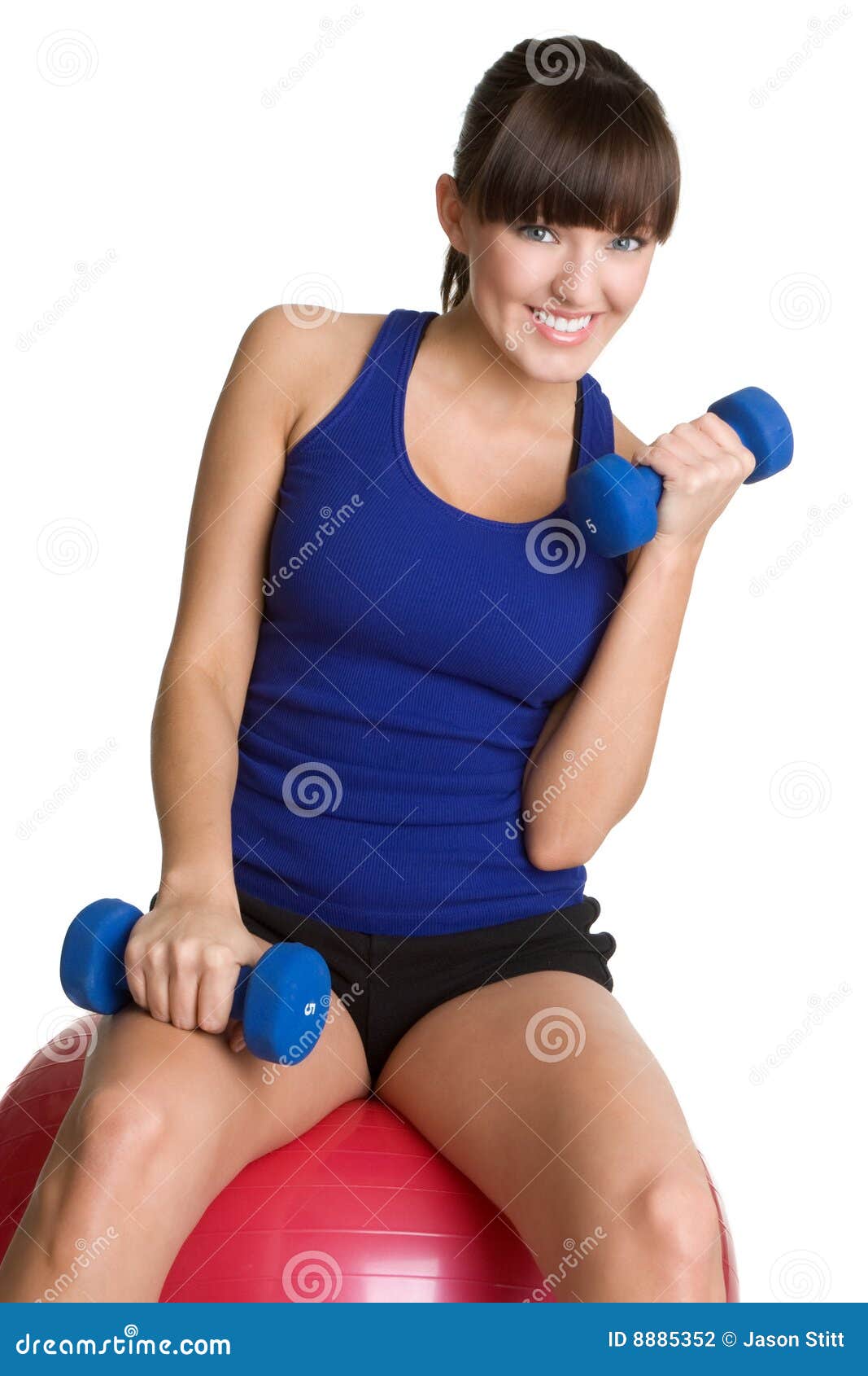 Exercise Girl stock photo. Image of young, teenagers, sitting - 8885352