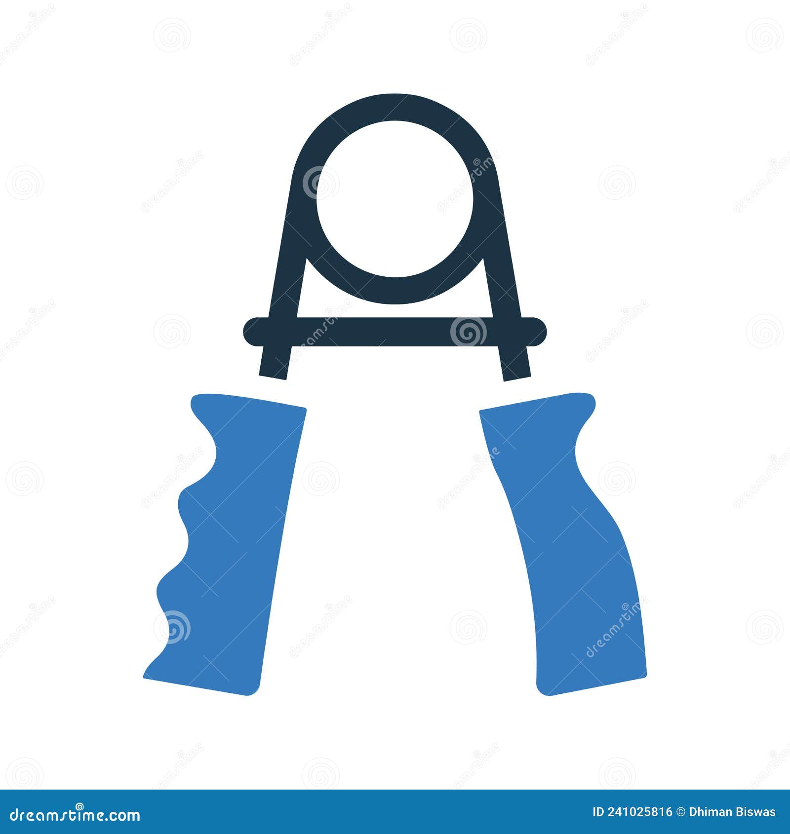 Exercise, Grip, Hand Icon. Simple Editable Vector Design Isolated on a ...