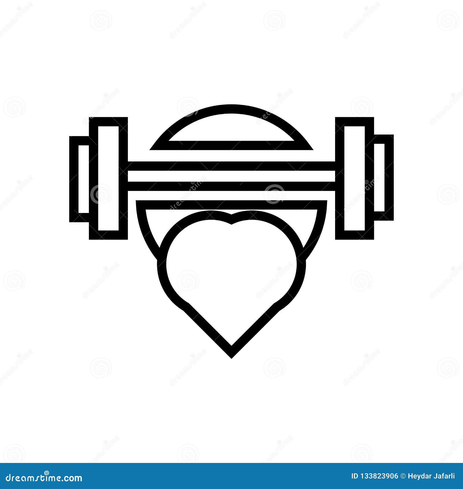 Exercise Icon Vector Sign and Symbol Isolated on White Background ...