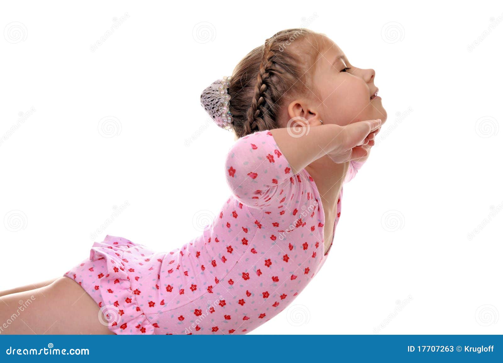 Exercise press your back stock image. Image of exercise - 17707263