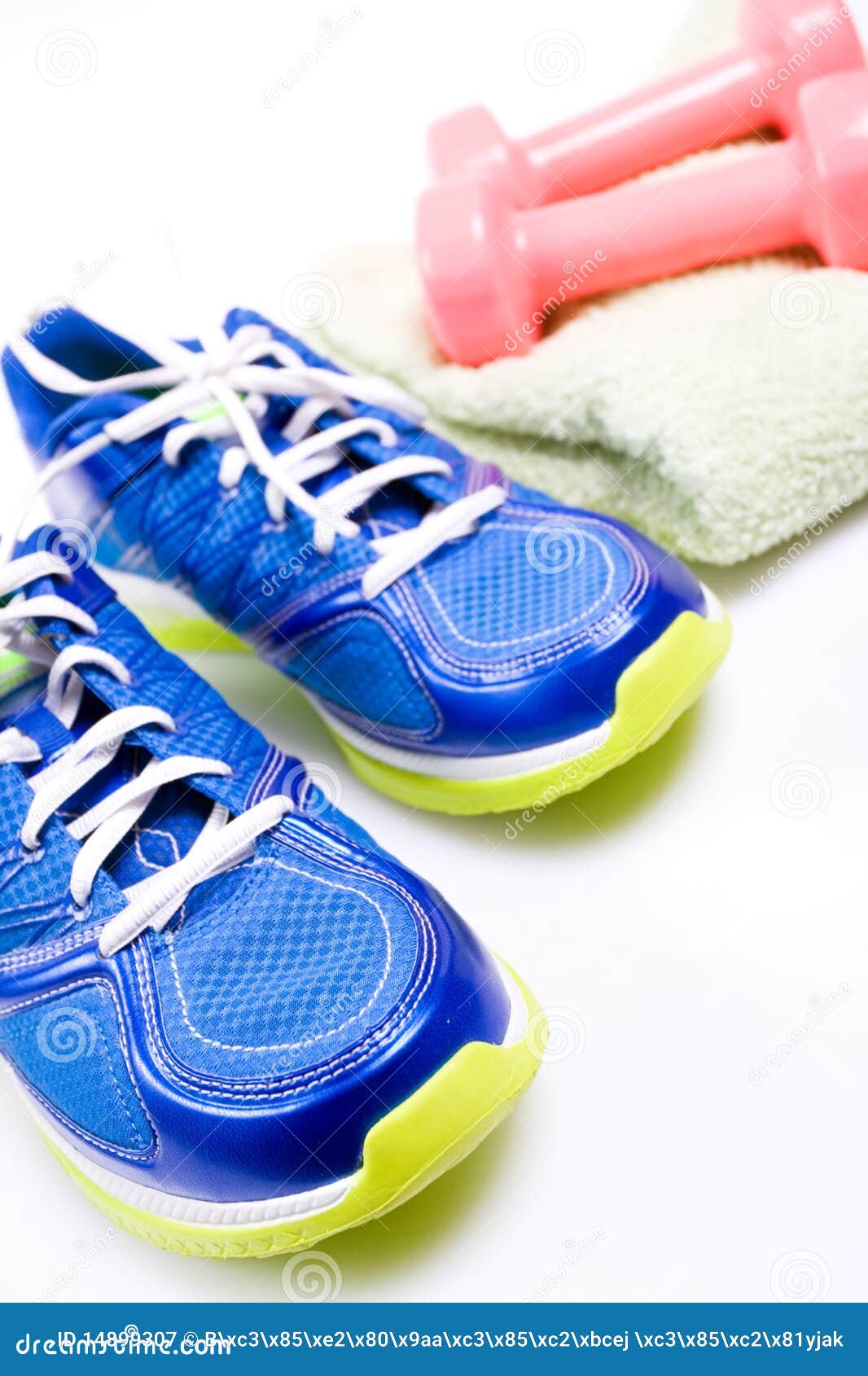Exercise, Sport Shoes at Gym Stock Image - Image of lifestyle, fitness ...