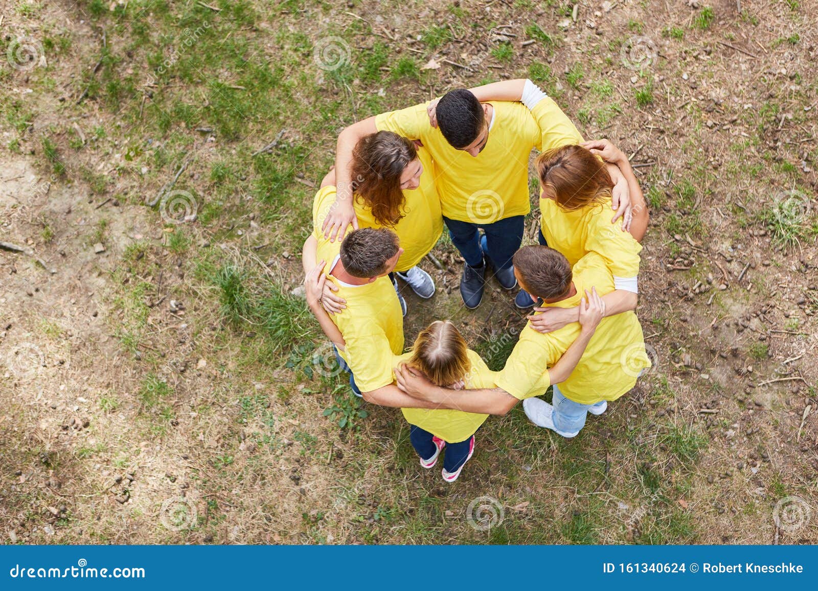 Exercise for Team Development and Team Spirit Stock Photo - Image of ...