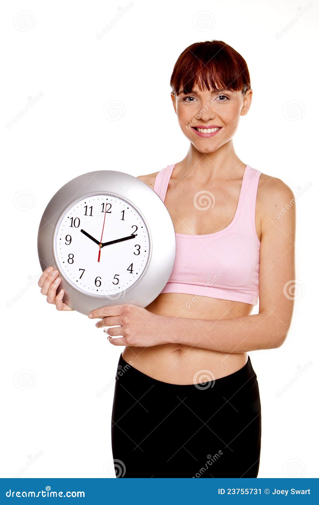 Exercise time. stock image. Image of gymnastics, slimming - 23755731